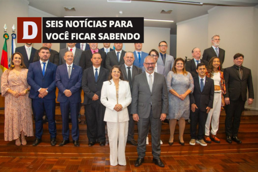 Rodrigo Decimo, Lúcia Madruga e vereadores tomam posse em Santa Maria e ...